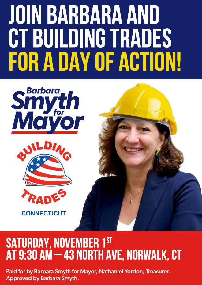 Join Barbara and the CT Building Trades for a Day of Action on November ...
