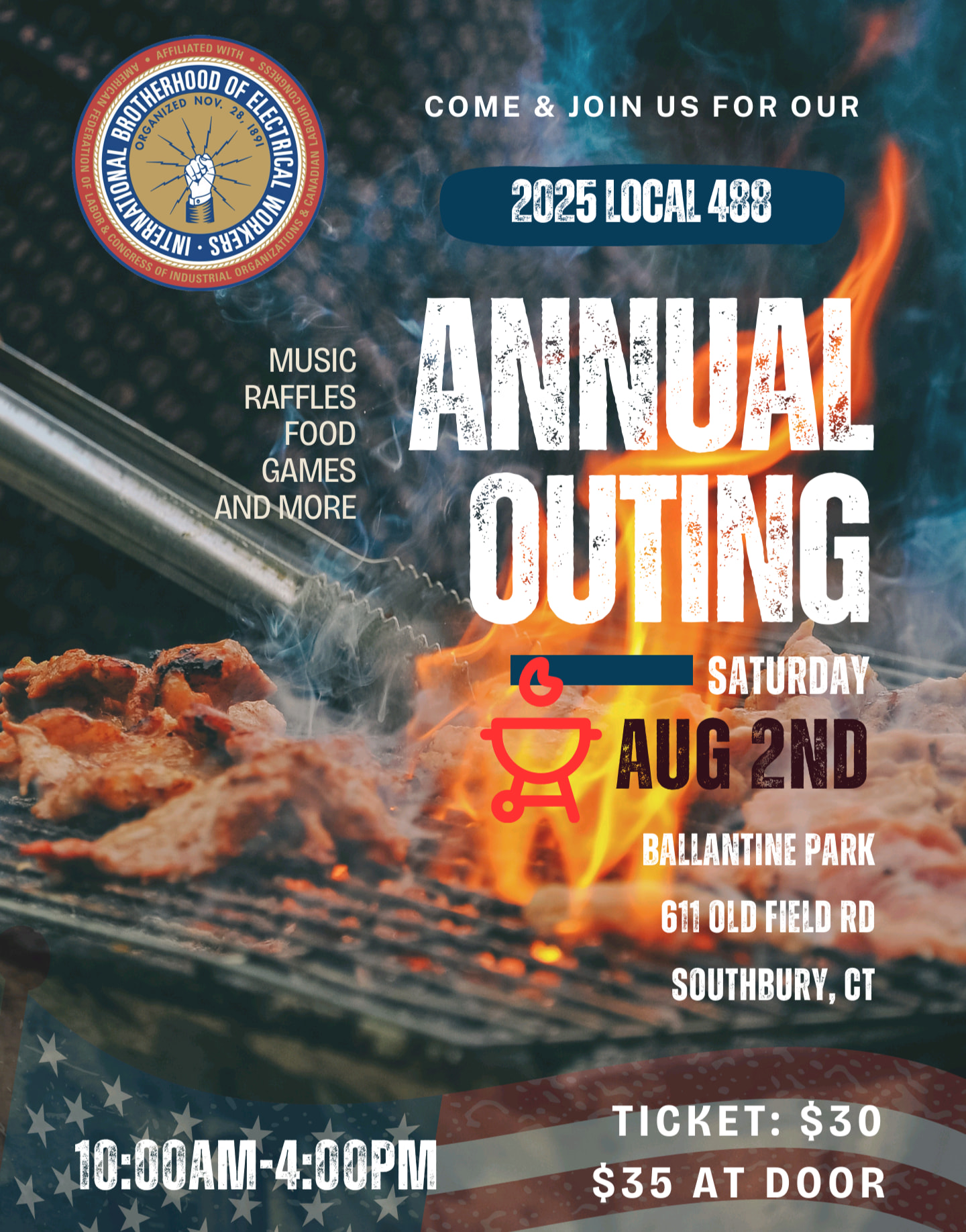 Local 488 Summer Outing - Saturday August 2 | IBEW Local 488